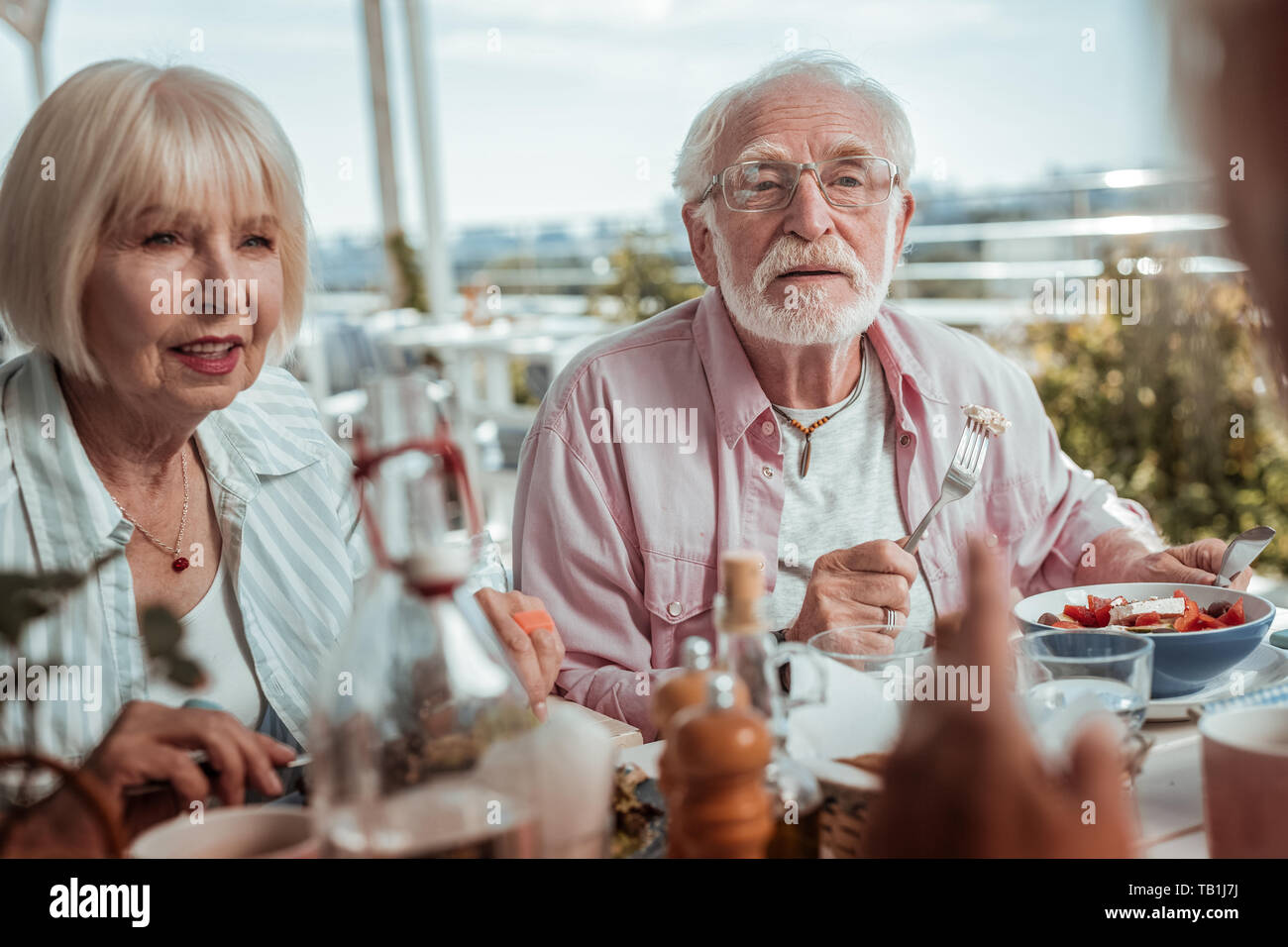 Relaxed baby boomers hi-res stock photography and images - Alamy