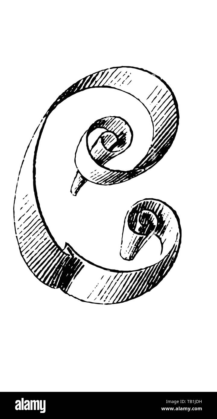 Ribbon typefont hi-res stock photography and images - Alamy