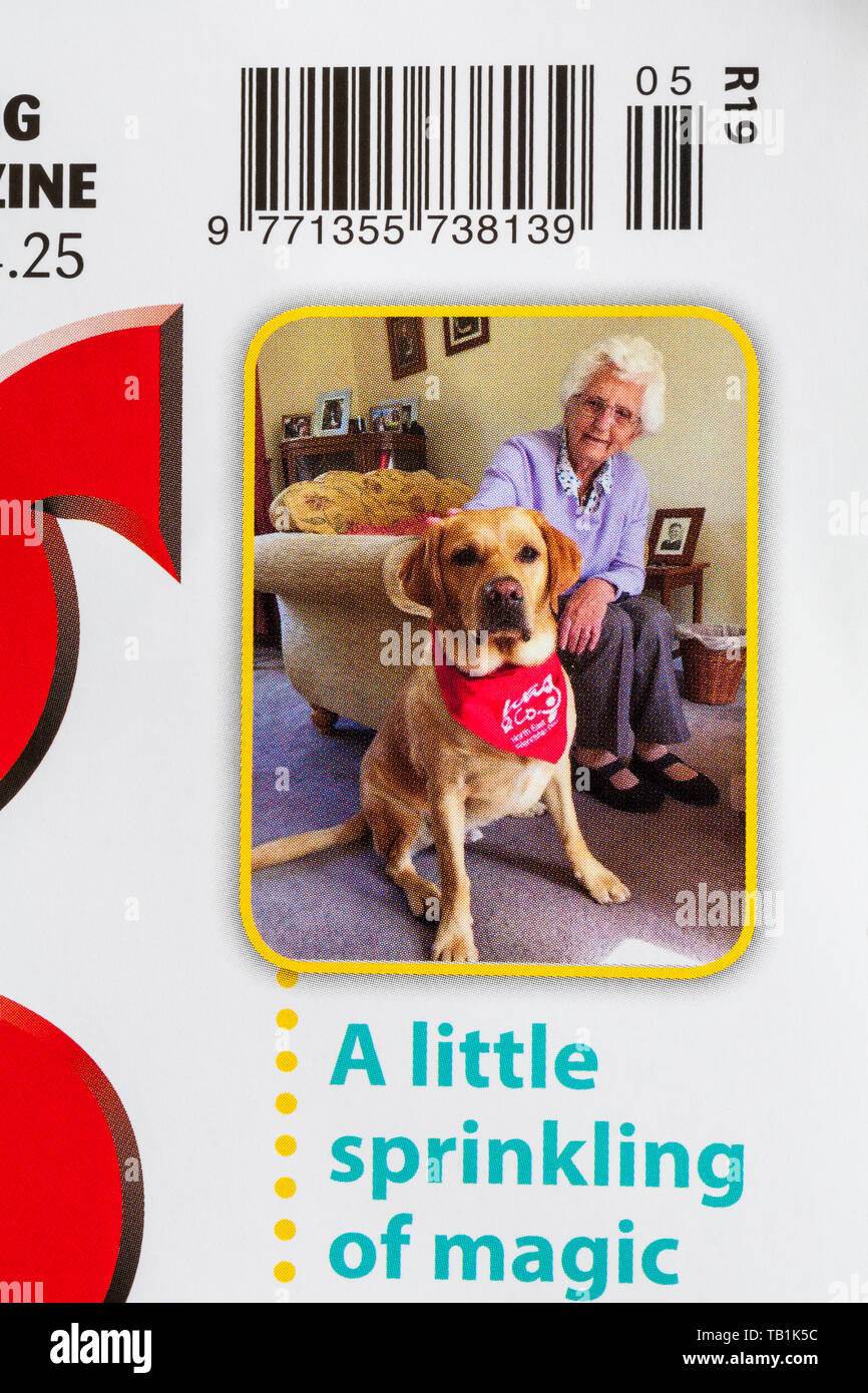 Bar code on magazine hi-res stock photography and images - Alamy