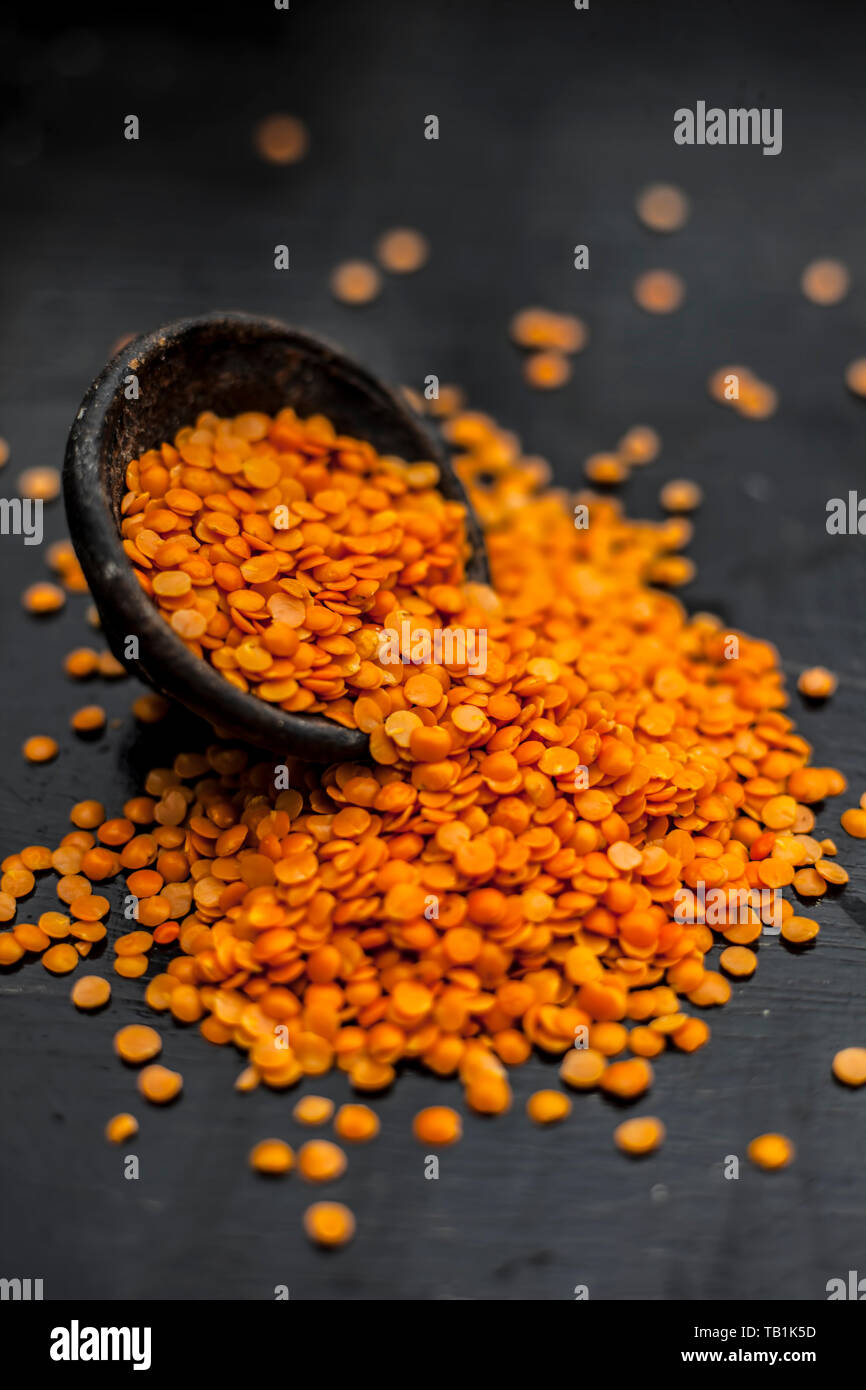 Lal masoor dal hi-res stock photography and images - Alamy