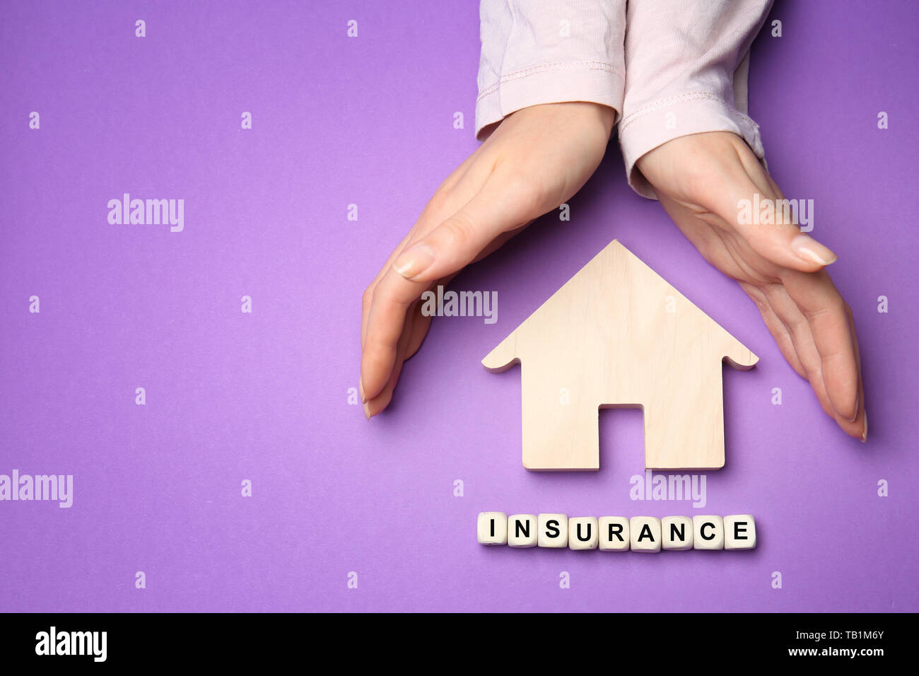 Word indemnity on cubes hi-res stock photography and images - Alamy