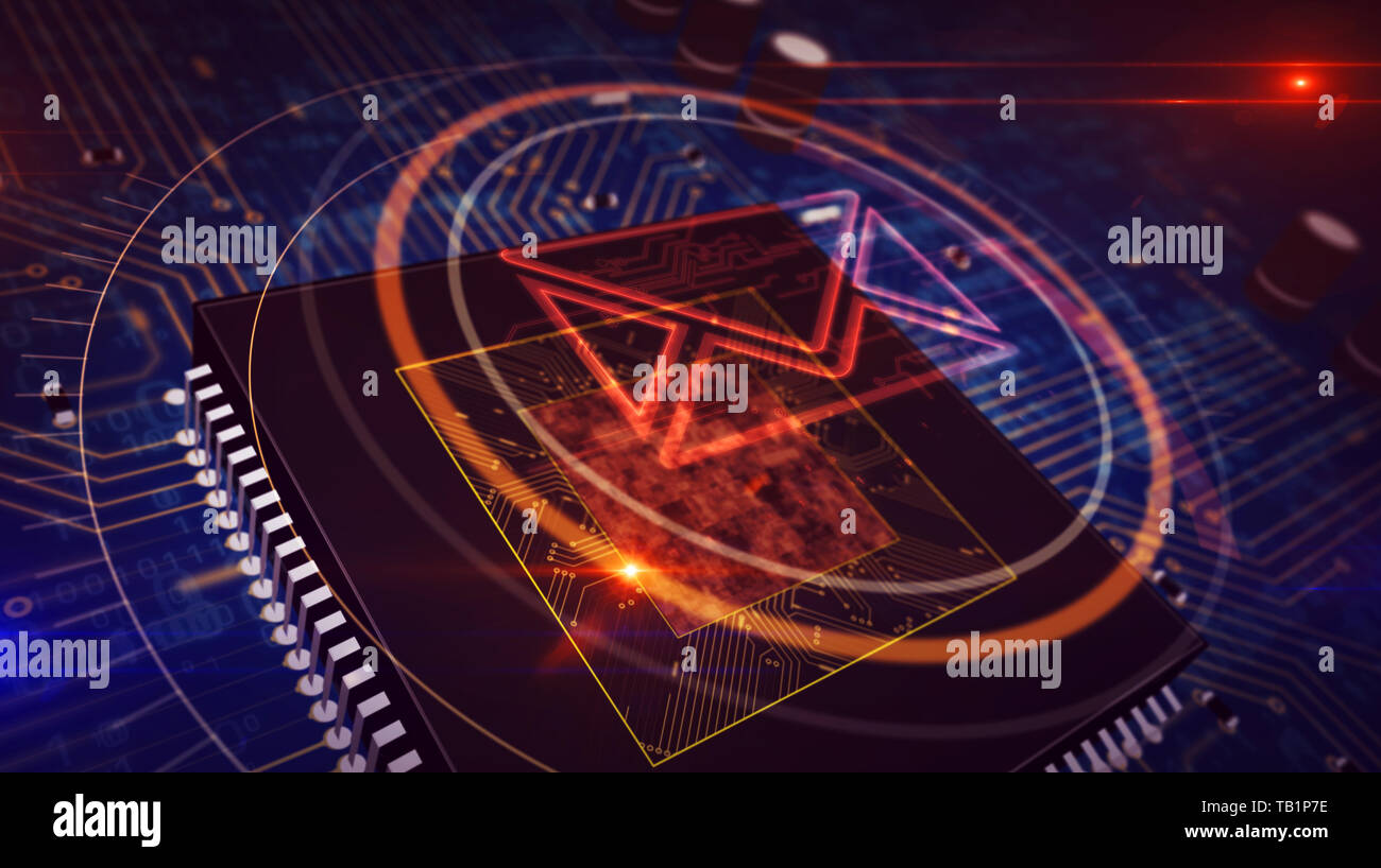 Internet email communication in cyberspace with envelope sign on ...