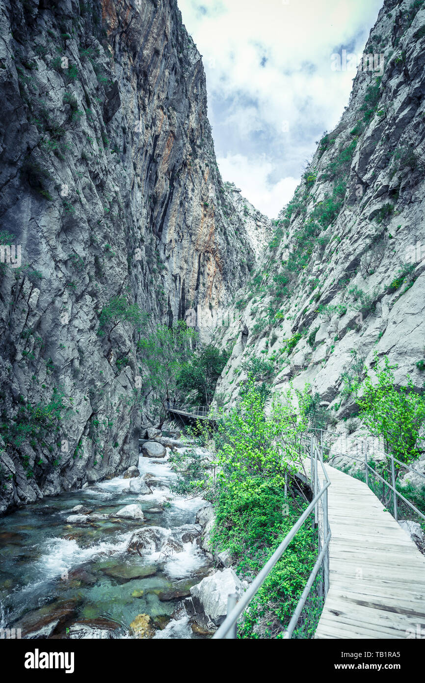 Sapadere Canyon in spring, Alanya in Turkey Stock Photo - Alamy