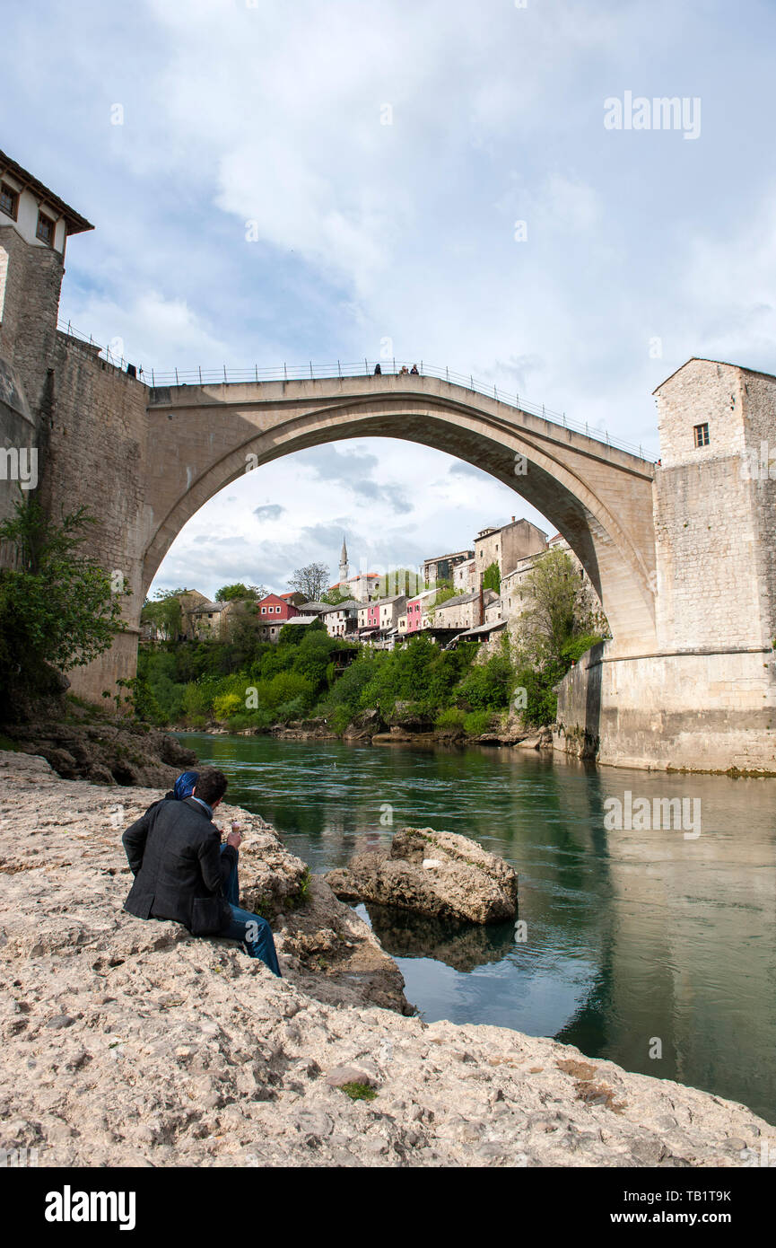 Mostar Bridge Destroyed High Resolution Stock Photography and Images ...
