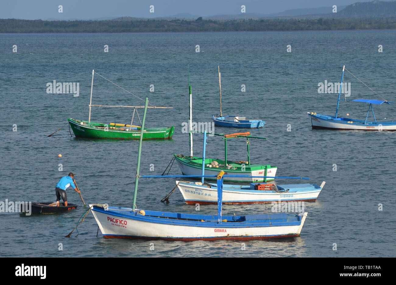Caribbean fishing fleet hi-res stock photography and images - Alamy