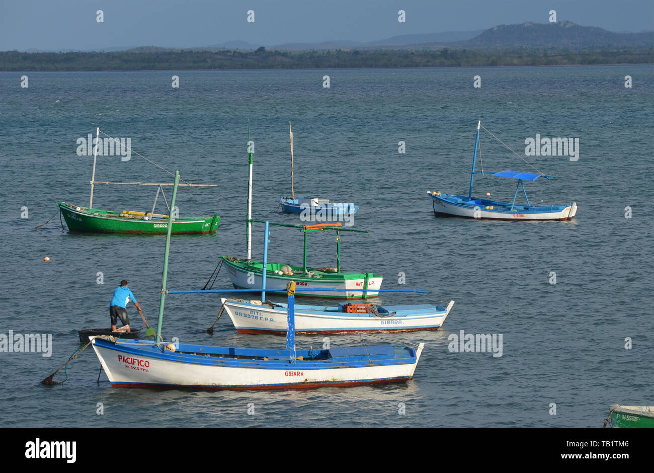 The fishing port of gibara hi-res stock photography and images - Alamy