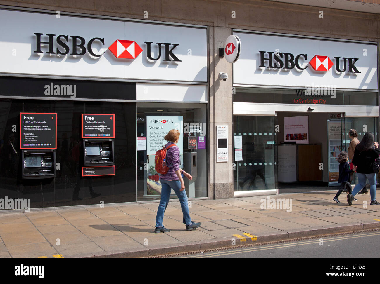 HSBC, Bank, Cambridge, England, UK, Europe Stock Photo - Alamy