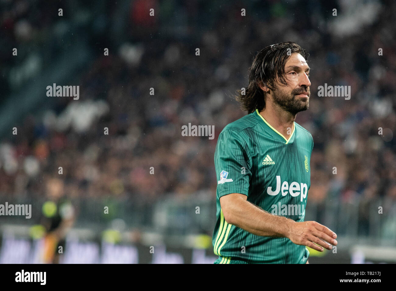 Andrea Pirlo during the La Partita del cuore: Campioni della ricerca vs ...