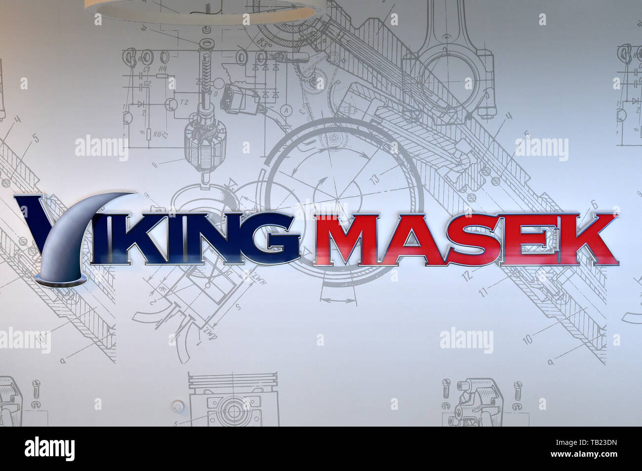 Viking masek hi-res stock photography and images - Alamy