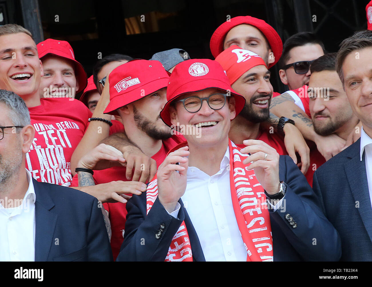 Berlin, Germany. 29th May, 2019. Michael Müller (SPD, M), Governing ...