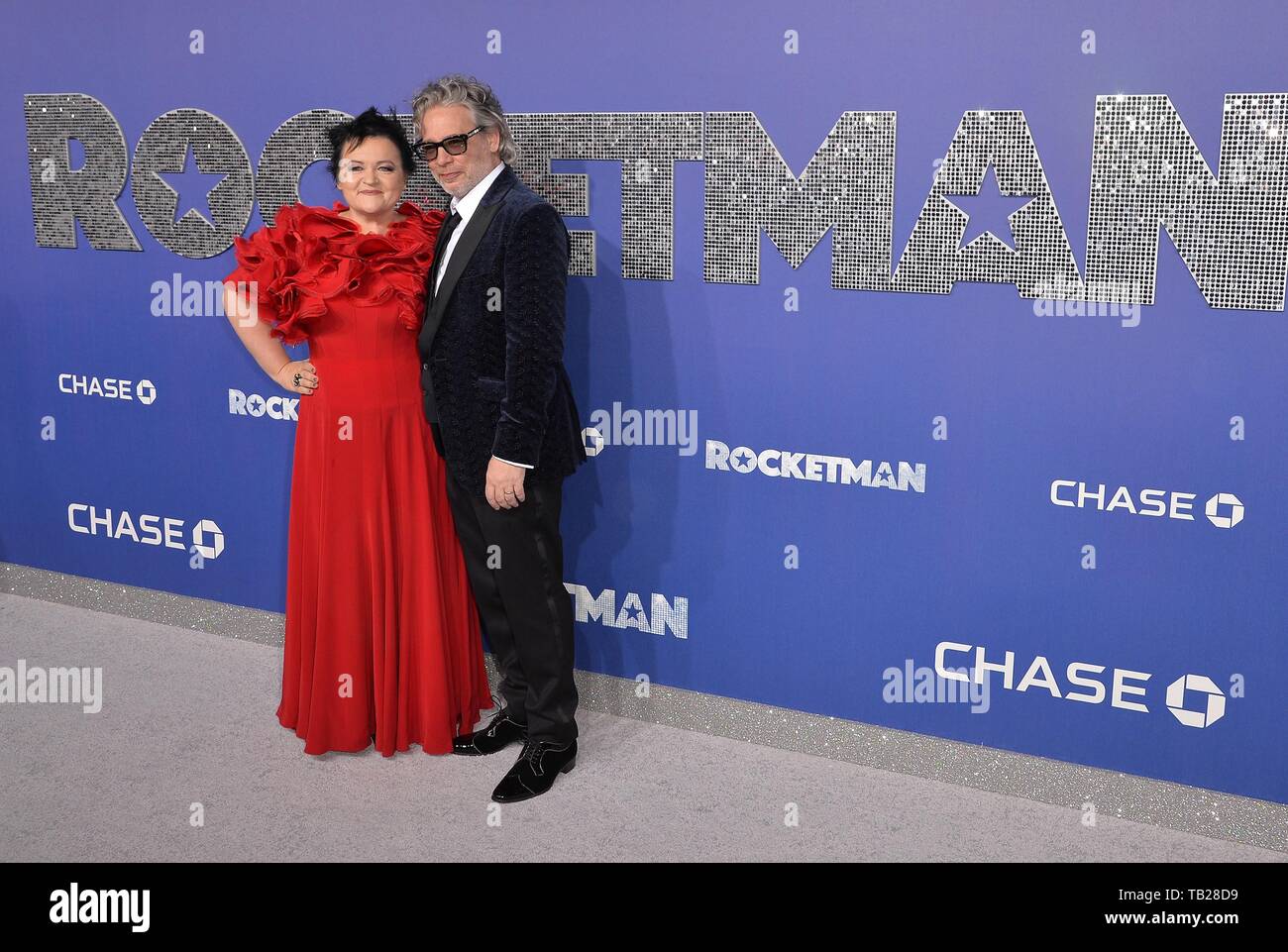 New York, NY, USA. 29th May, 2019. Dalia Ibelhauptaite, Dexter Fletcher ...