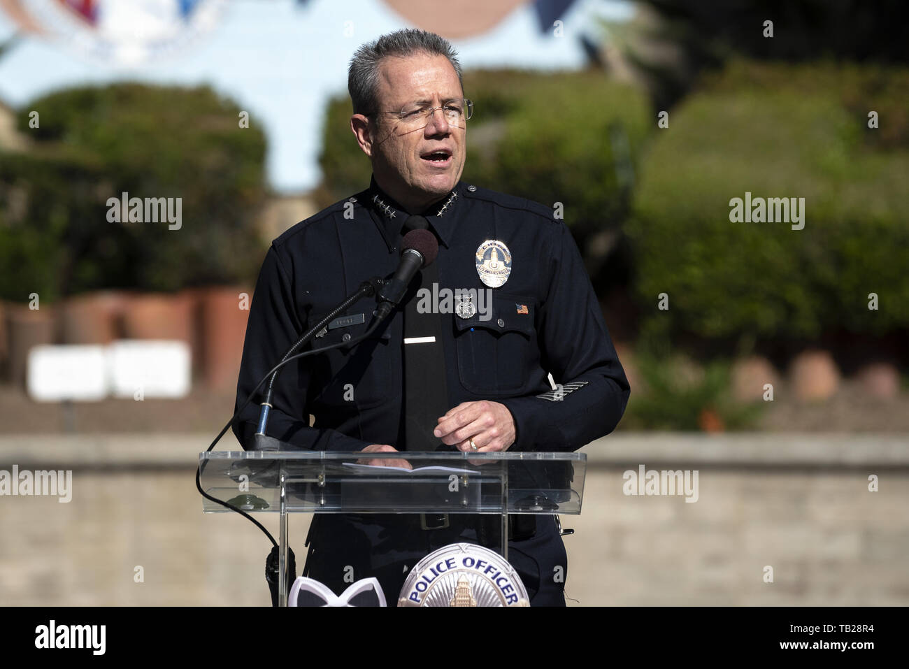 Los Angeles, CA, USA. 13th Mar, 2019. Los Angeles Police Chief Michel ...