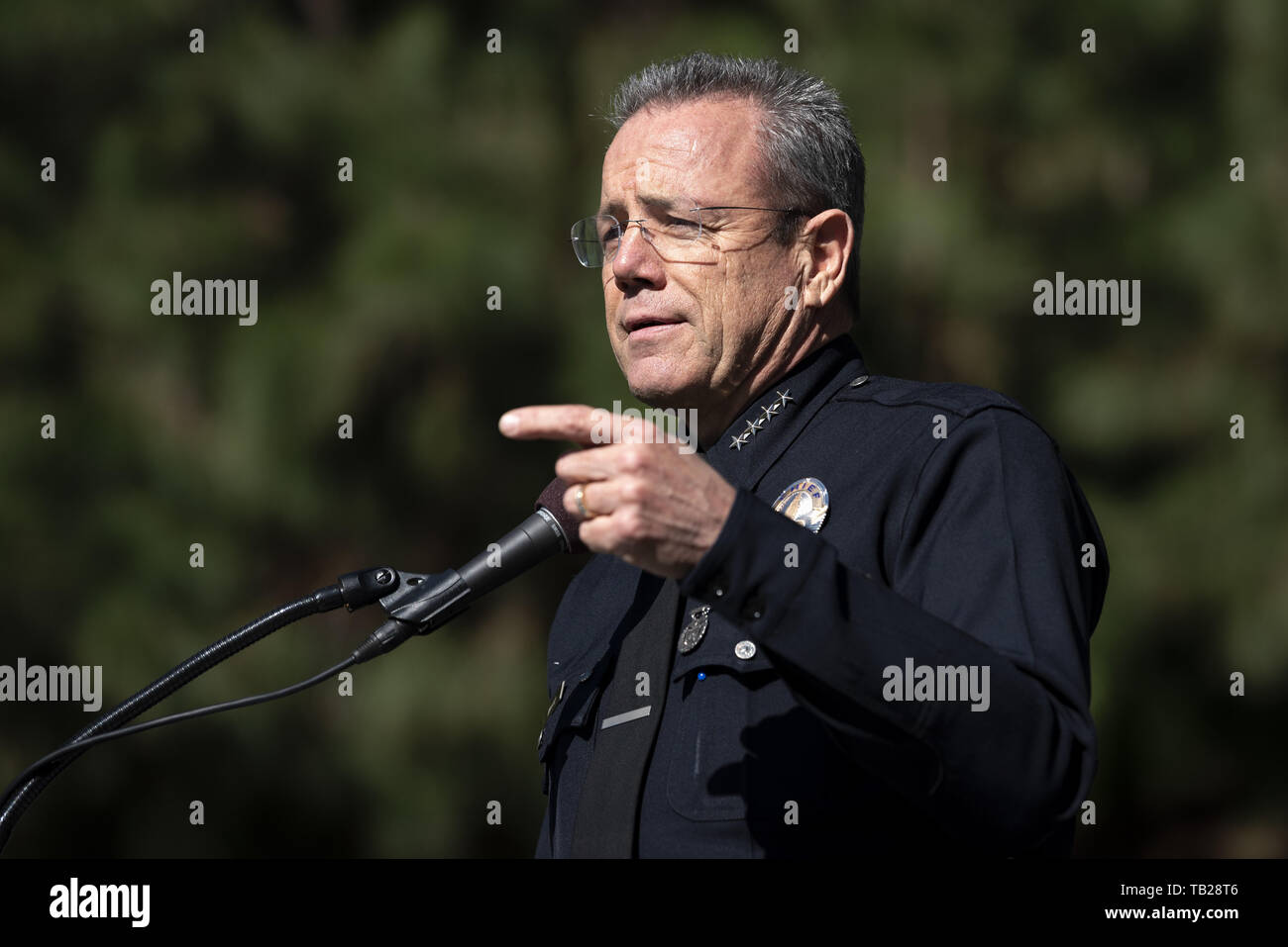 Los Angeles, CA, USA. 13th Mar, 2019. Los Angeles Police Chief Michel ...