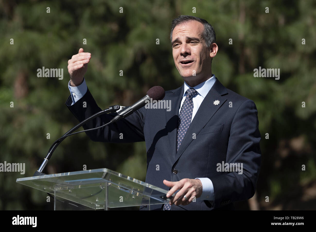 Los Angeles, CA, USA. 13th Mar, 2019. Los Angeles Mayor Eric Garcetti ...