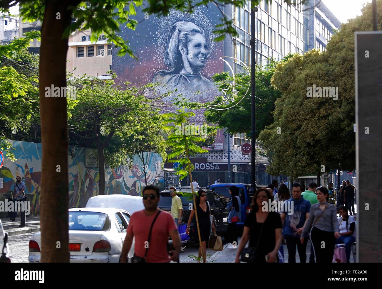 Graffiti in beirut lebanon hi-res stock photography and images - Alamy