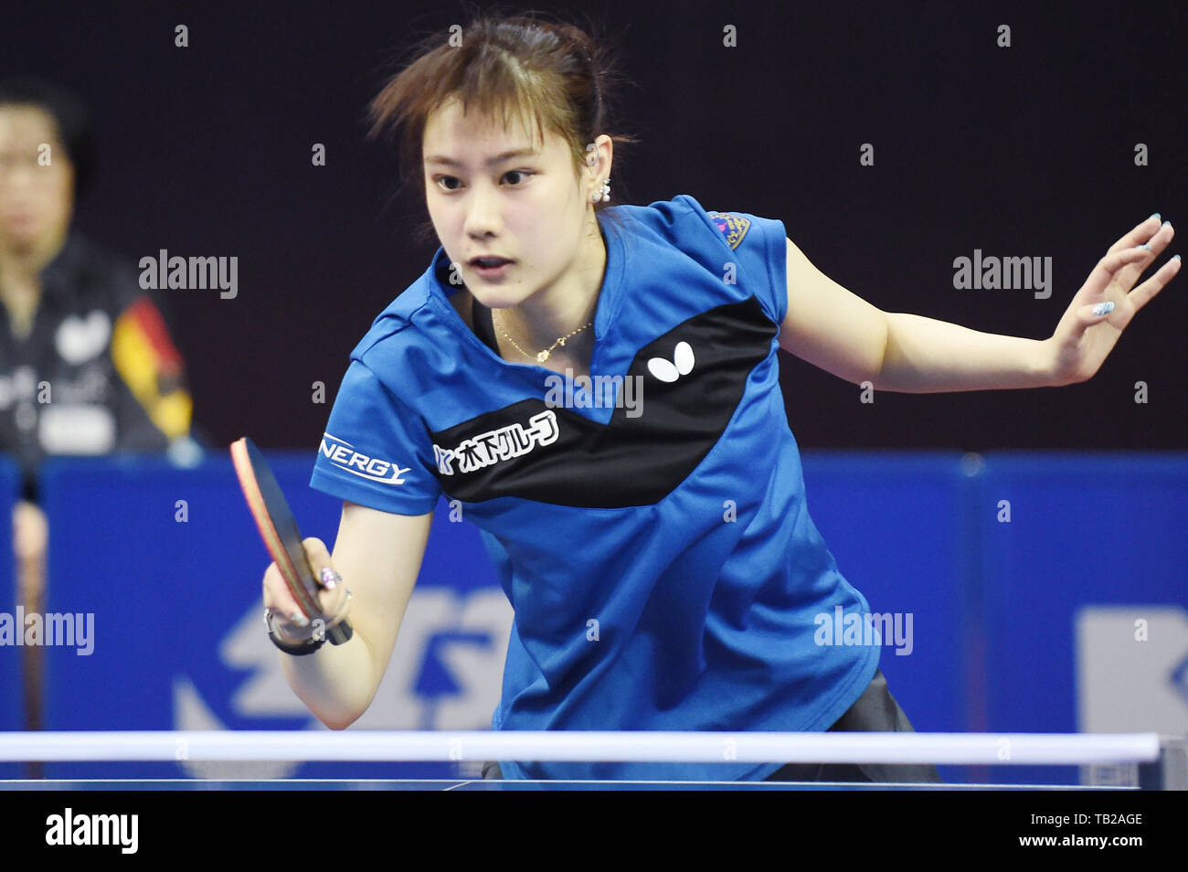 Shenzhen, China. 29th May, 2019. Yui Hamamoto (AUT) Table Tennis : The ...