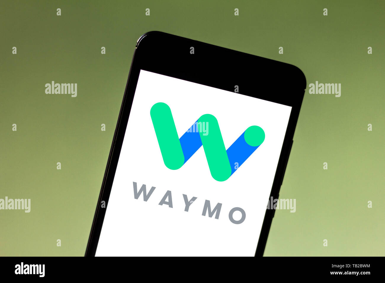 Waymo logo hi-res stock photography and images - Alamy