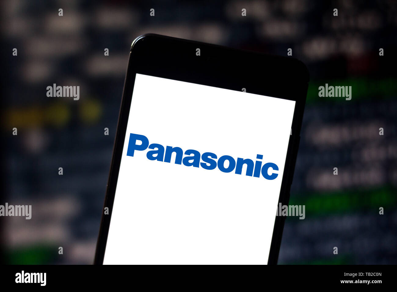 Panasonic logo hi-res stock photography and images - Alamy