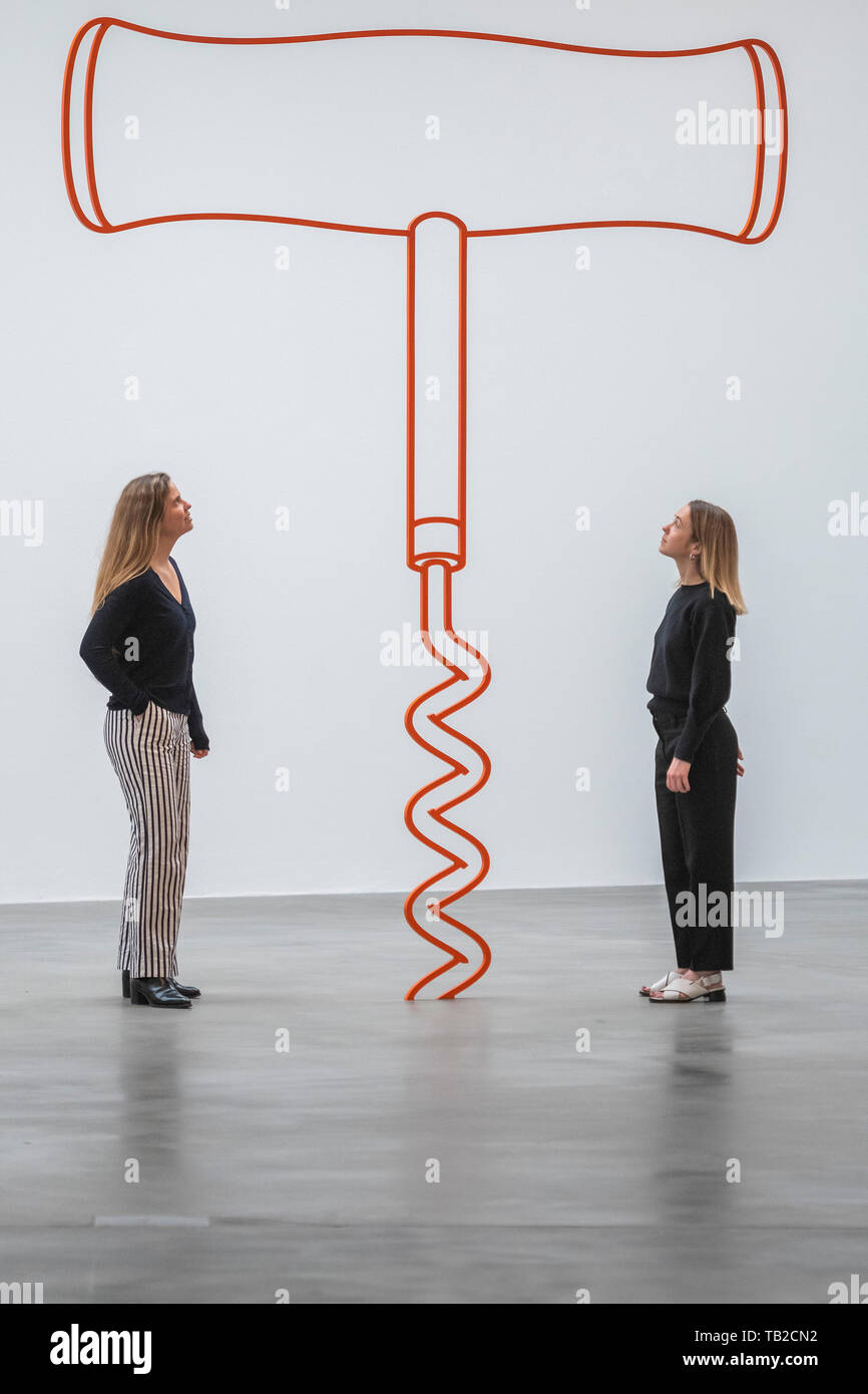 London, UK. 30th May, 2019. Corkscrew (orange) 2019 - British ...