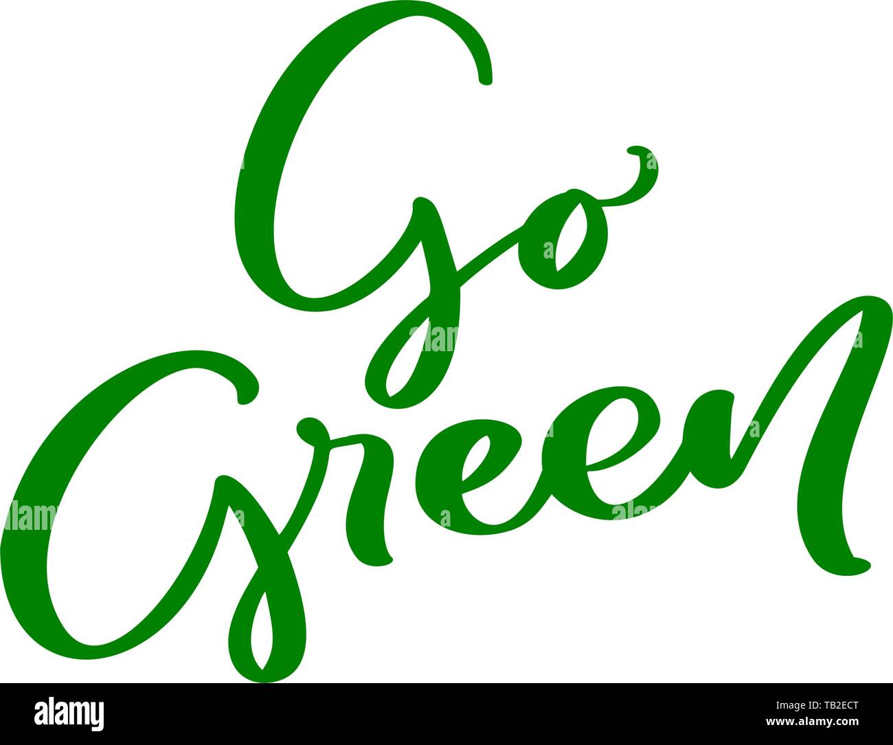 World Environment Day Handwritten Lettering High Resolution Stock ...