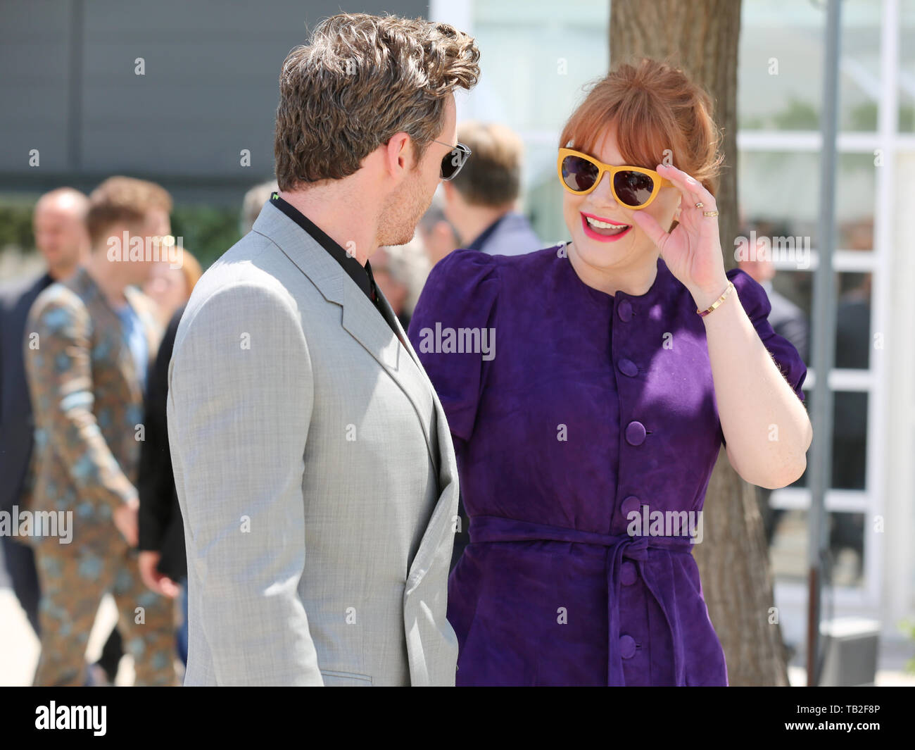 CANNES, FRANCE - MAY 16: Richard Madden and Bryce Dallas Howard attend ...