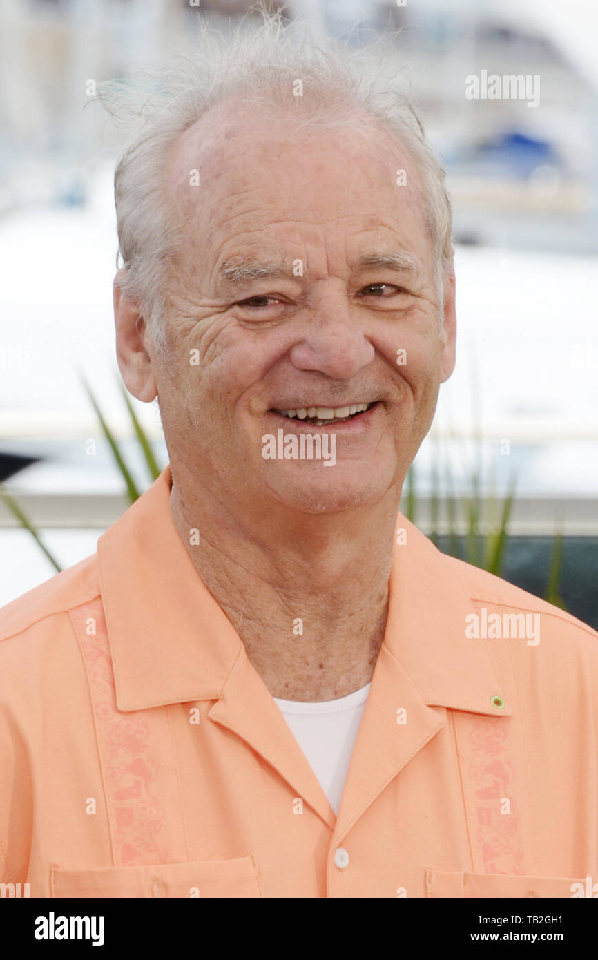 May 15, 2019 - Cannes, France - CANNES, FRANCE - MAY 15: Bill Murray ...