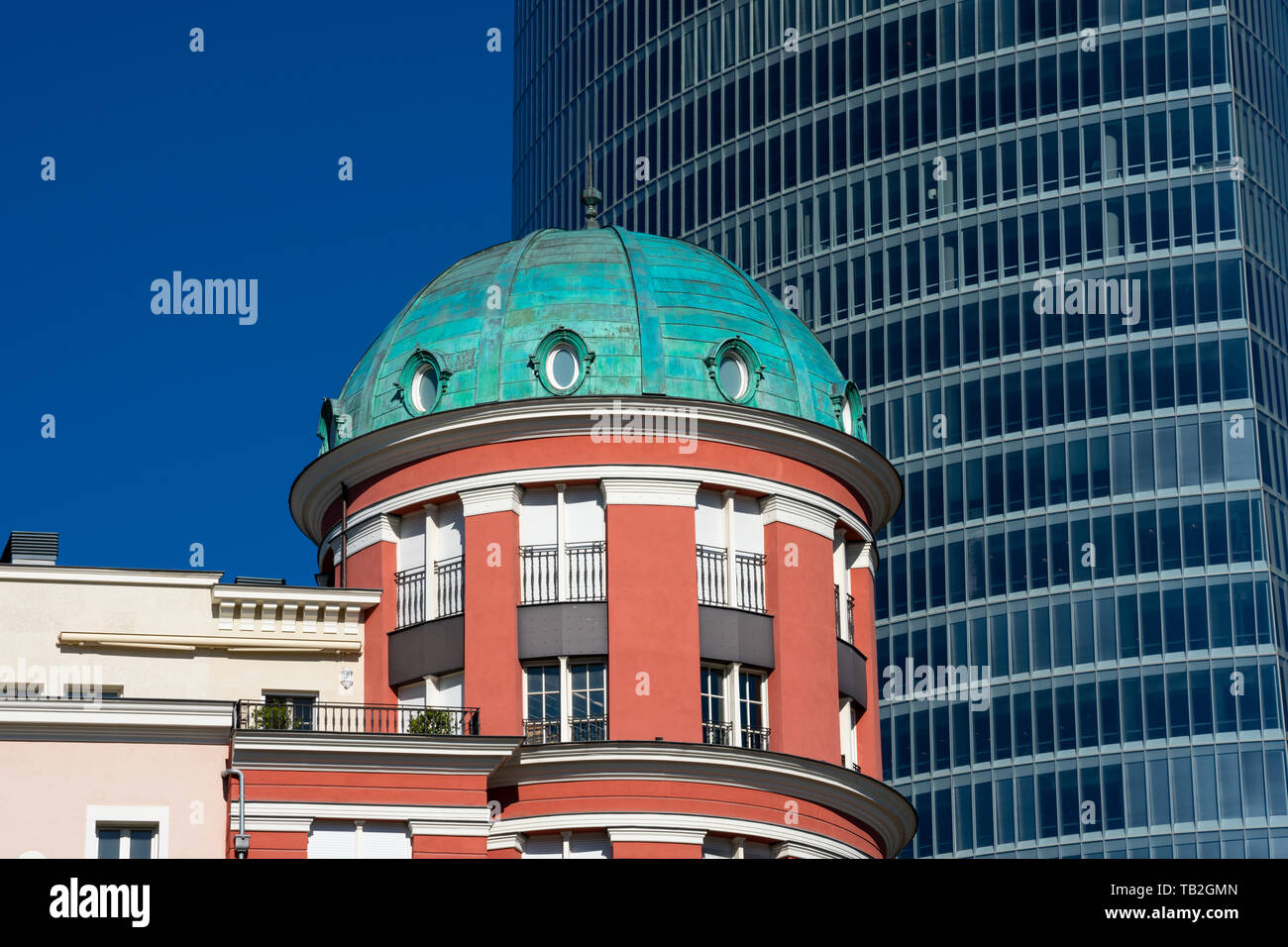 Bilbao, Spain. February 15, 2019. View of Artklass building at Euskadi ...