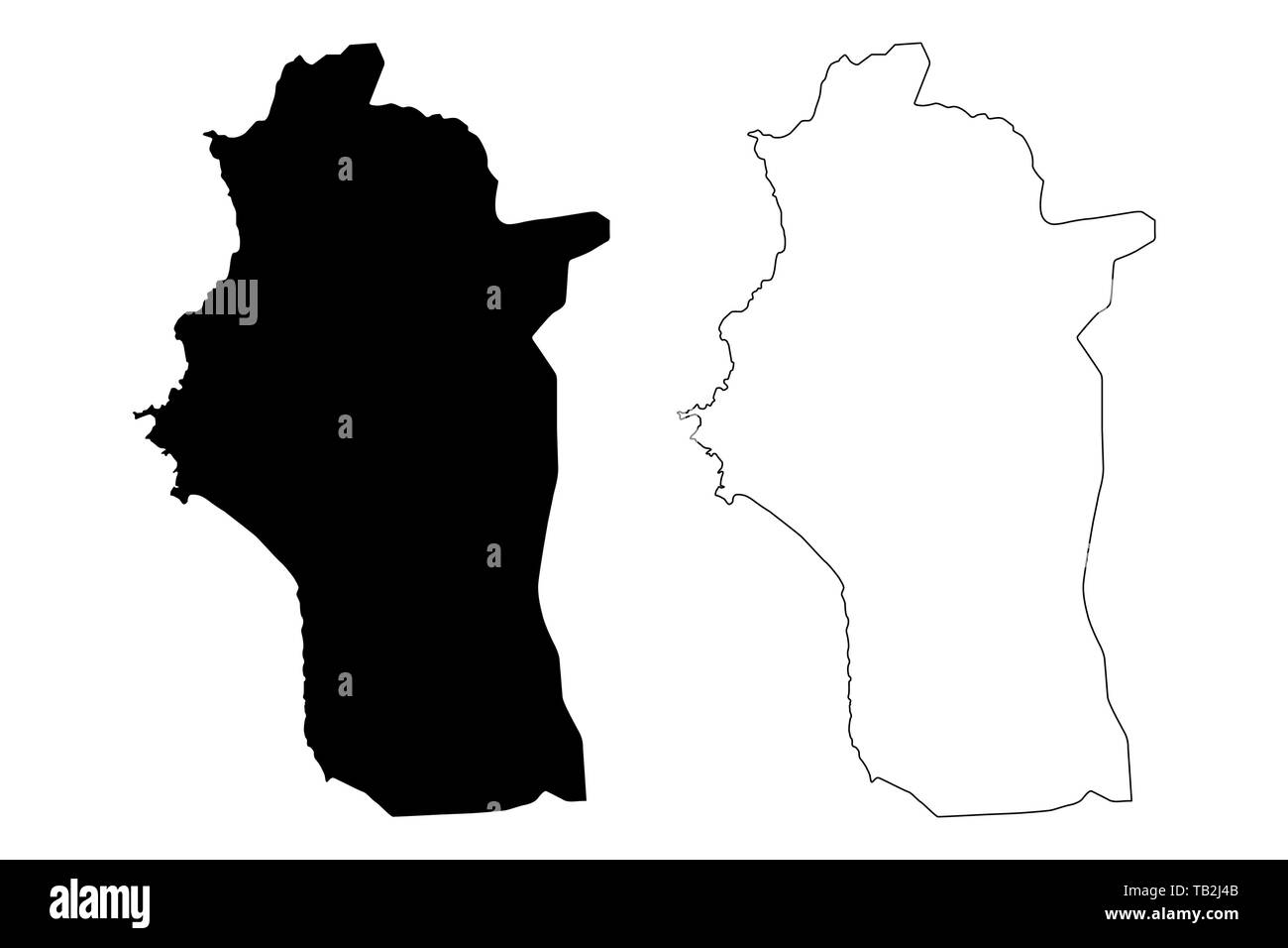 Latakia Governorate (Governorates of Syria, Syrian Arab Republic) map ...