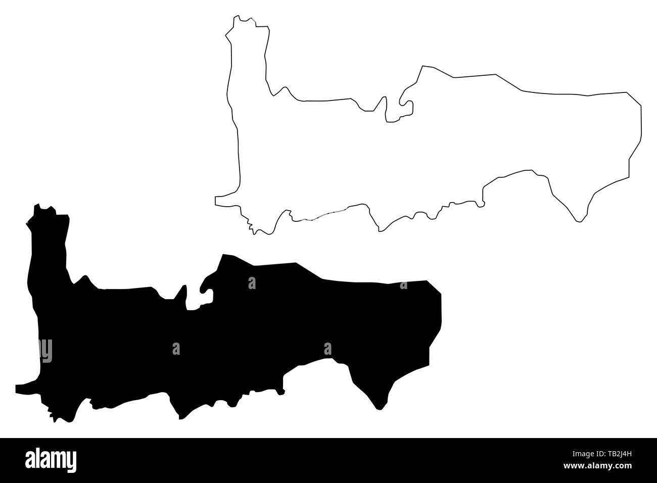 Hama Governorate (Governorates of Syria, Syrian Arab Republic) map ...