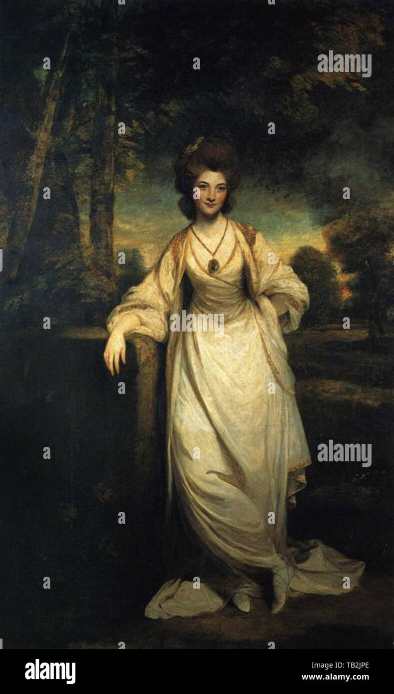 Joshua Reynolds - Lady Elizabeth Compton 1781 Stock Photo - Alamy