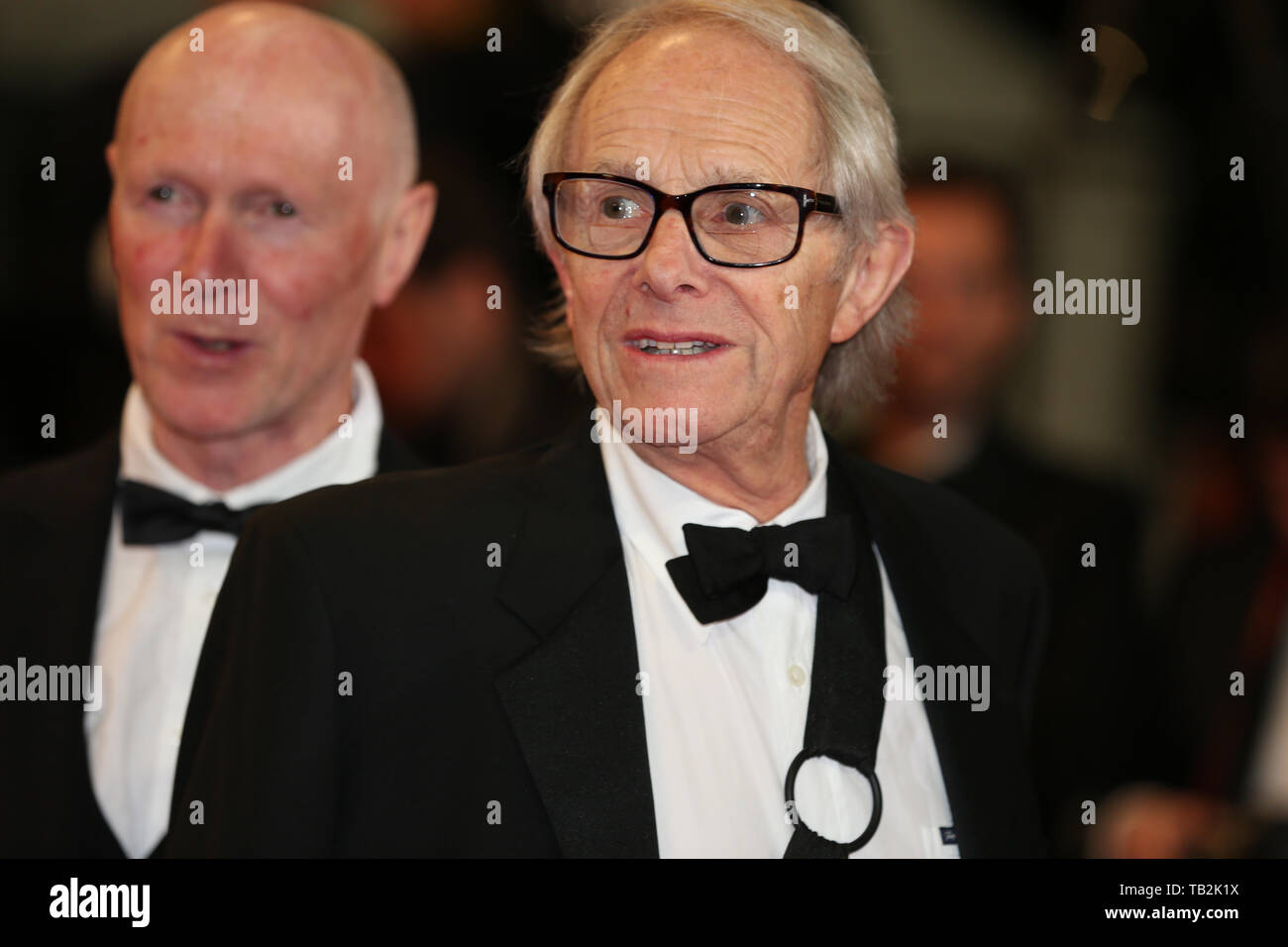 CANNES, FRANCE - MAY 16: Ken Loach attends the screening of 'Sorry We ...