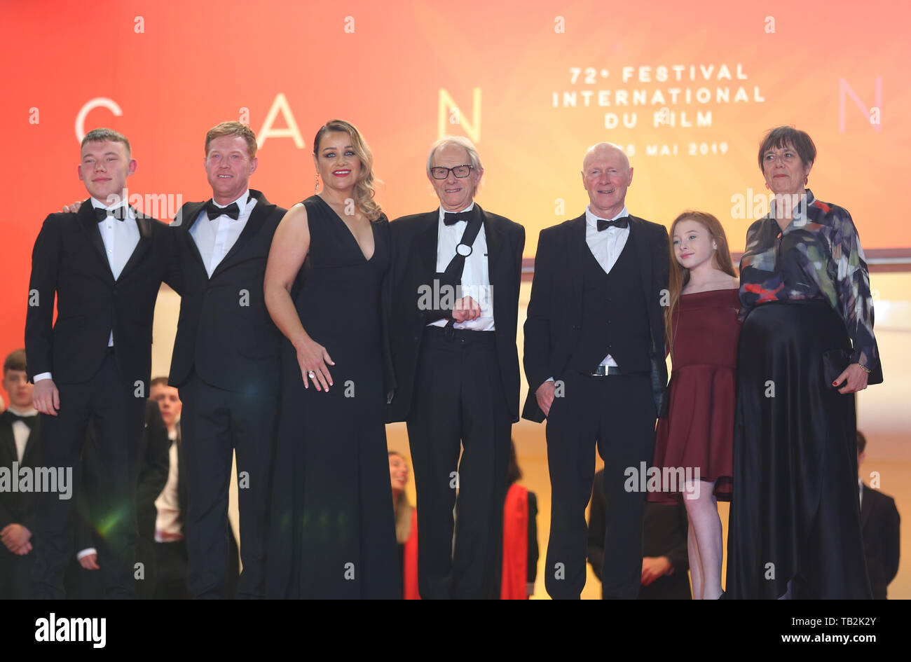 CANNES, FRANCE - MAY 16: Rhys Stone, Kris Hitchen, Debbie Honeywood ...
