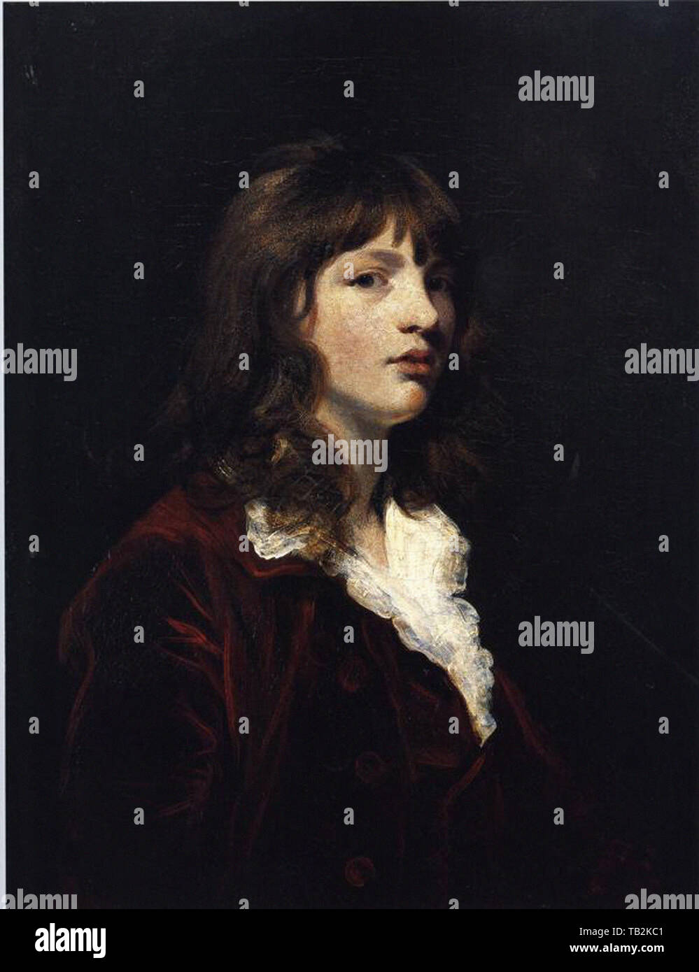 Joshua Reynolds - Alexander 10th Duke Hamilton 1782 Stock Photo - Alamy
