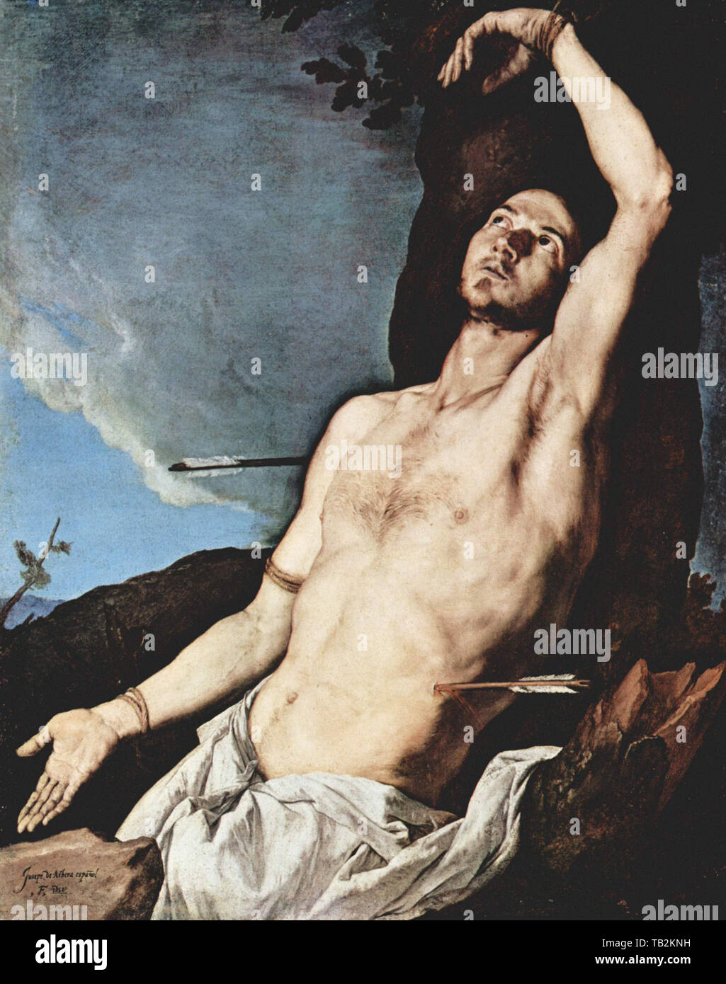 Jusepe De Ribera - St Sebastian 1651 Stock Photo - Alamy