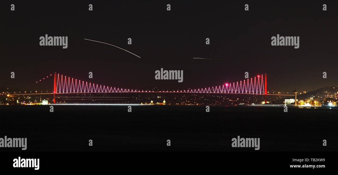 First Bosphorus Bridge in Istanbul. Turkey Stock Photo - Alamy