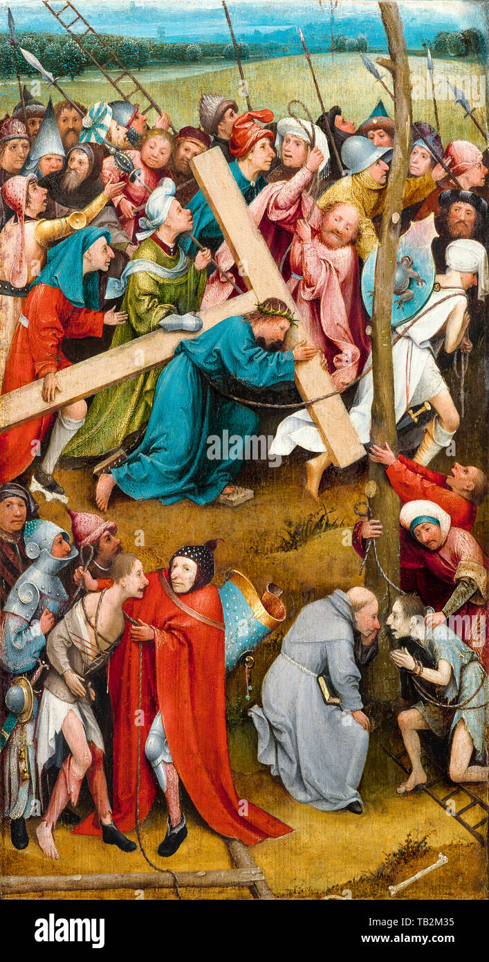 Christ carrying cross hieronymus bosch hi-res stock photography and ...