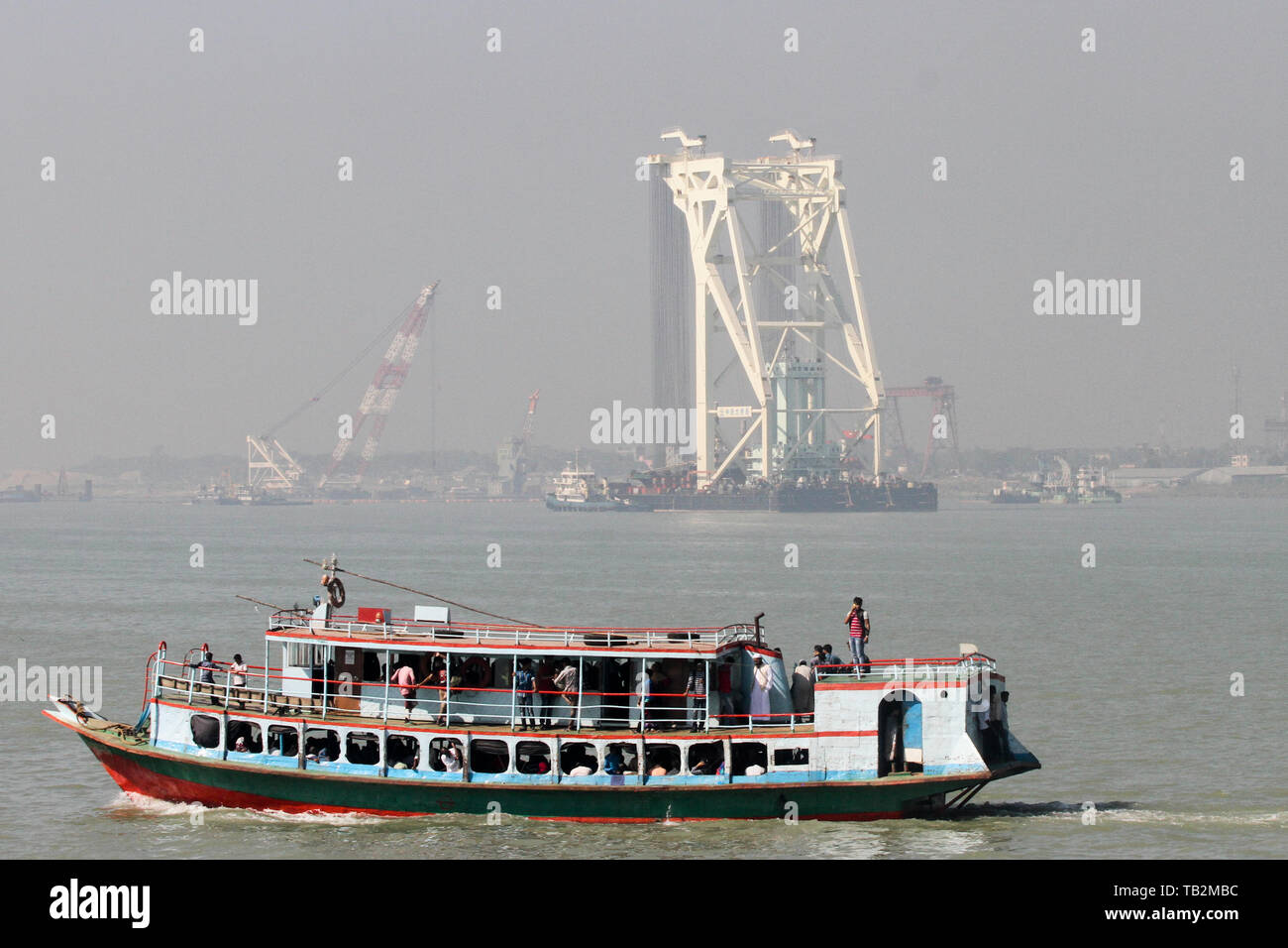 The Padma Bridge is a multipurpose road-rail bridge across the Padma ...