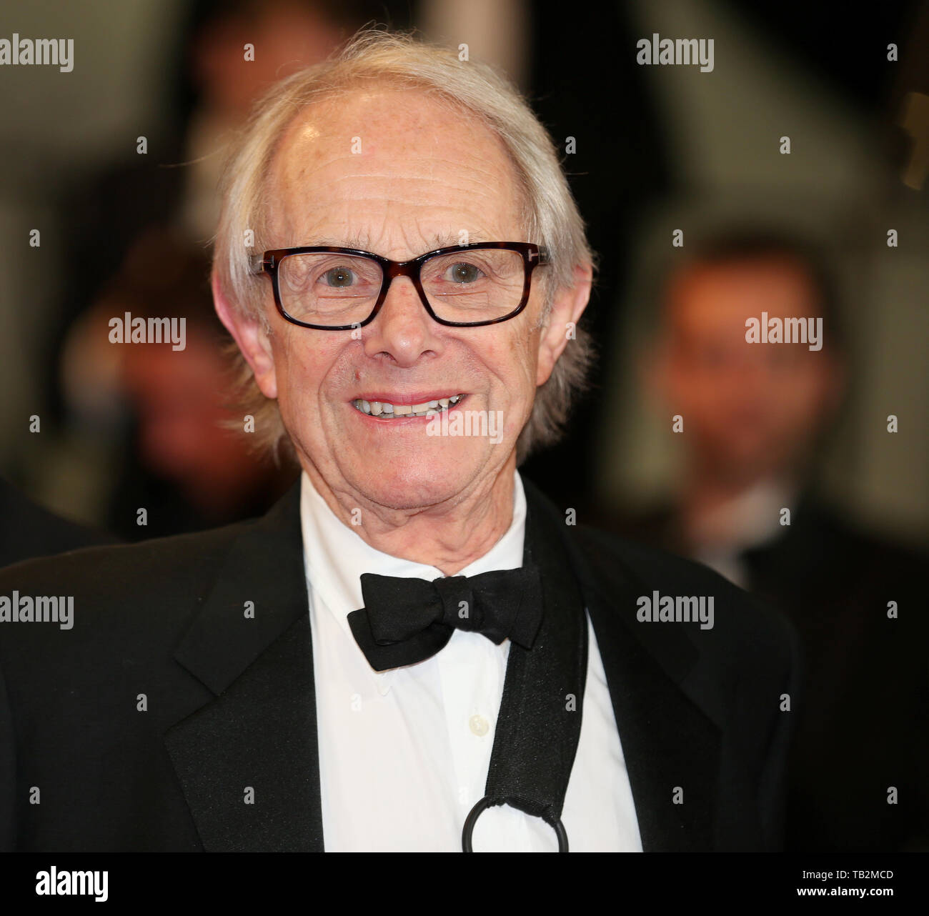 CANNES, FRANCE - MAY 16: Ken Loach attends the screening of 'Sorry We ...