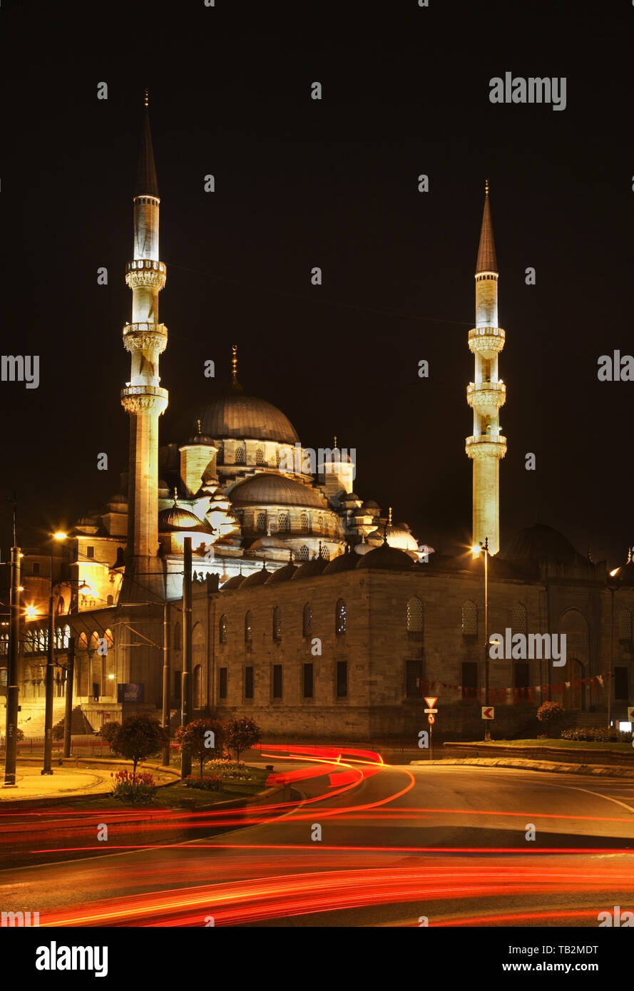 New Mosque in Istanbul. Turkey Stock Photo - Alamy
