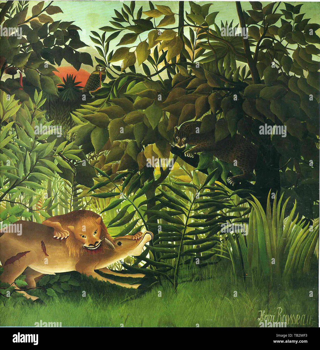 Henri julien félix rousseau hi-res stock photography and images - Alamy