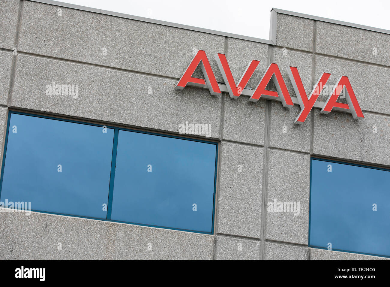 Avaya logo hi-res stock photography and images - Alamy