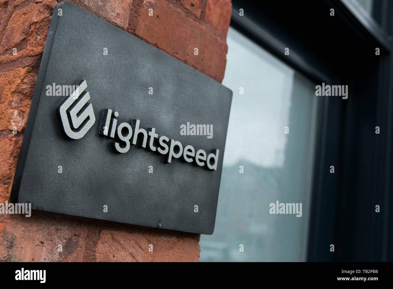 Lightspeed logo hi-res stock photography and images - Alamy
