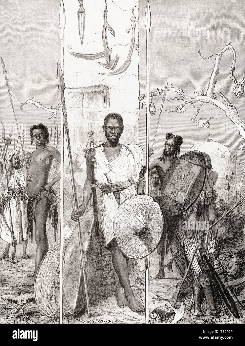 African men fighting hi-res stock photography and images - Alamy