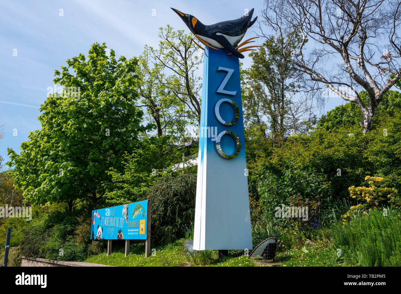 Zoo sign board hi-res stock photography and images - Alamy