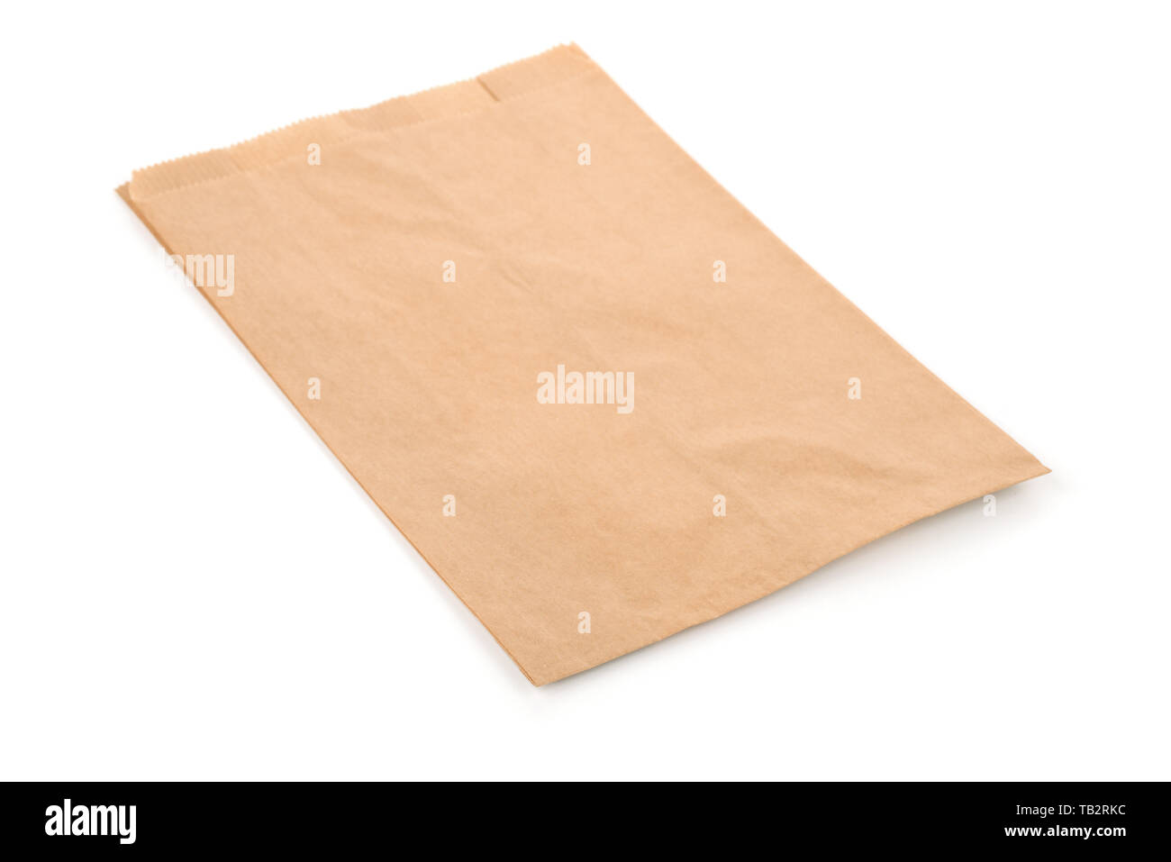 Brown paper bag biodegradable Cut Out Stock Images & Pictures - Alamy