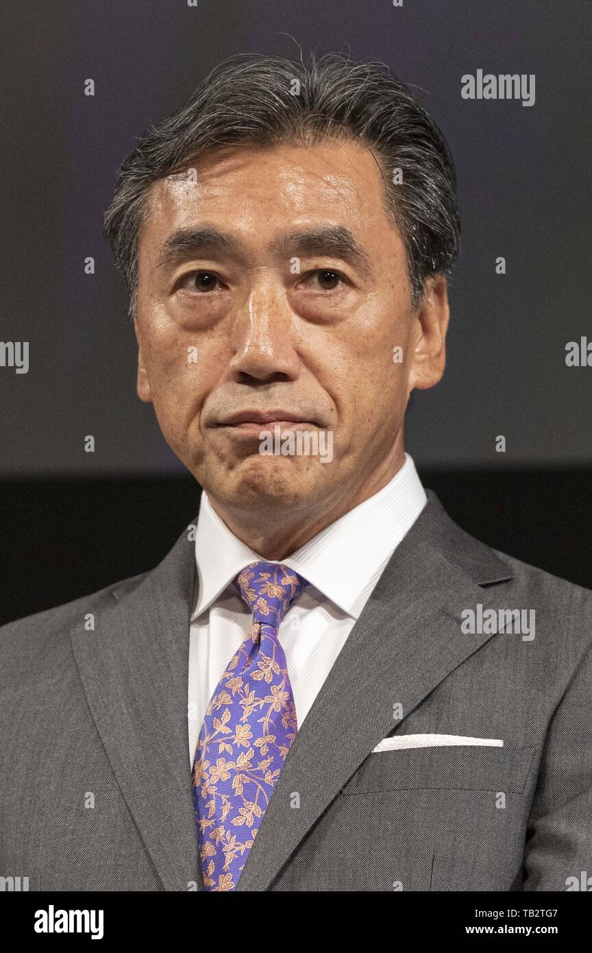 May 29, 2019 - Tokyo, Japan - Takashi Sawada president of Japan's ...