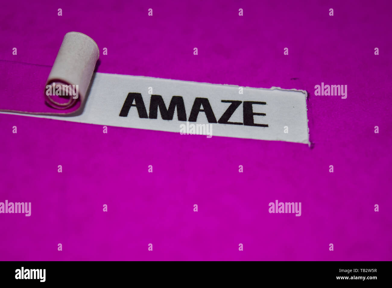 The word amaze hi-res stock photography and images - Alamy