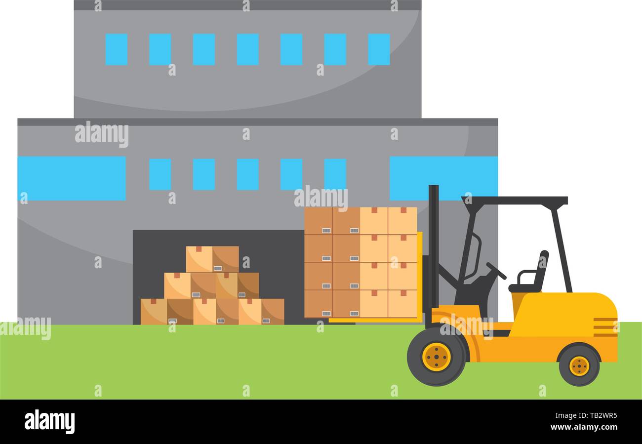delivery tracking service shipping business logistic cartoon vector ...