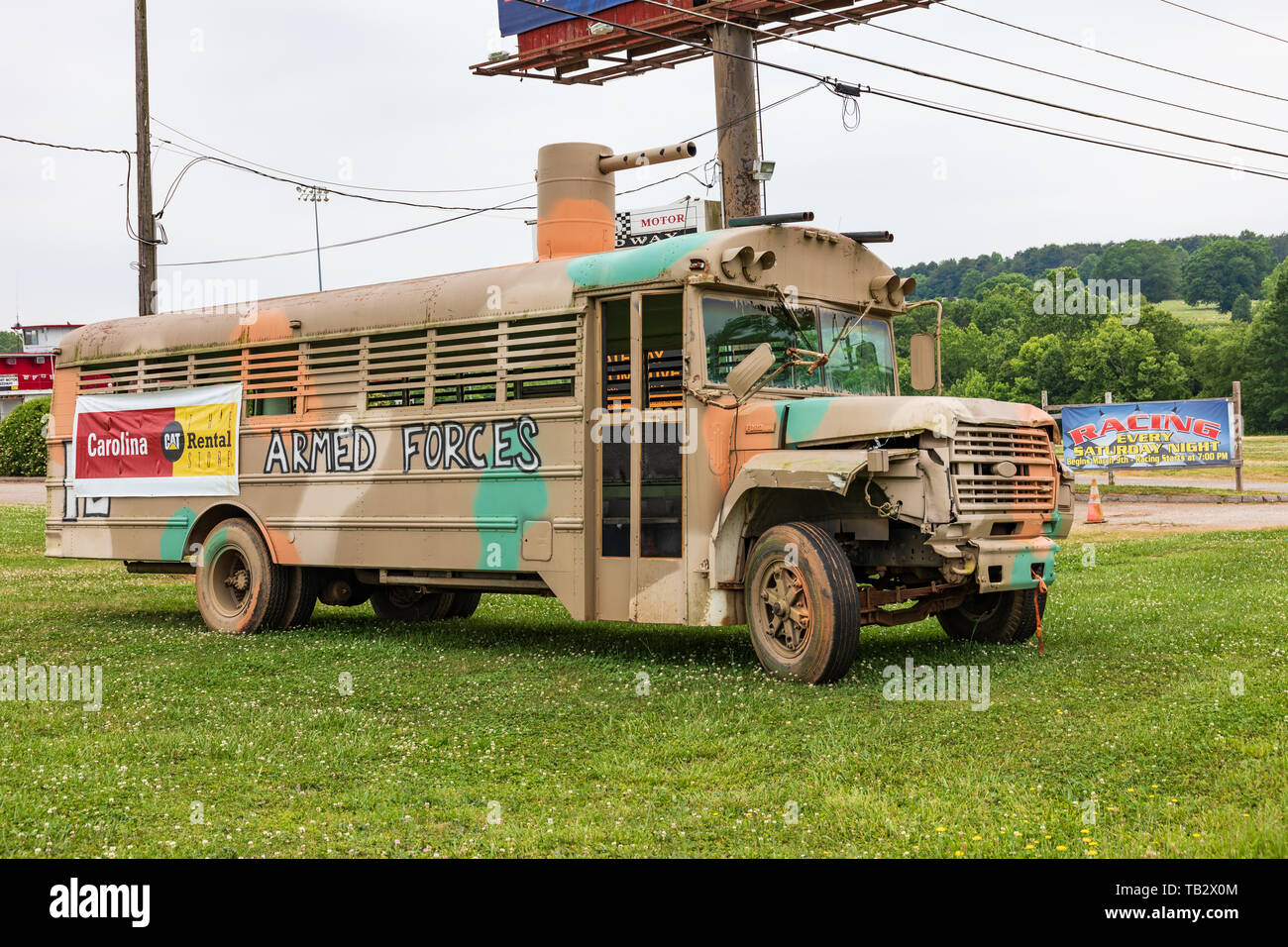 Old School Activity Buses