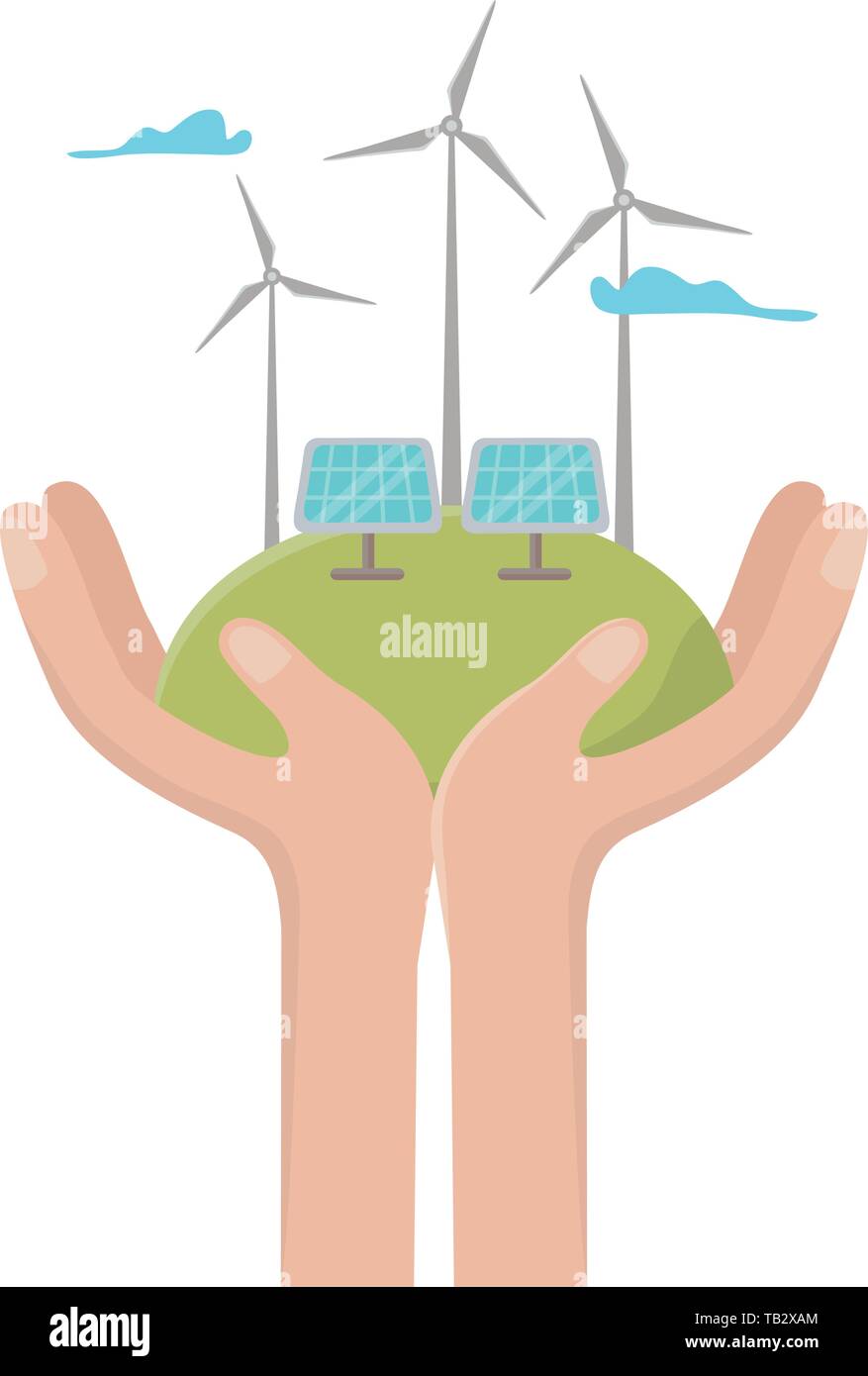 Solar panel design, Save energy power eco sustainable and environmental ...